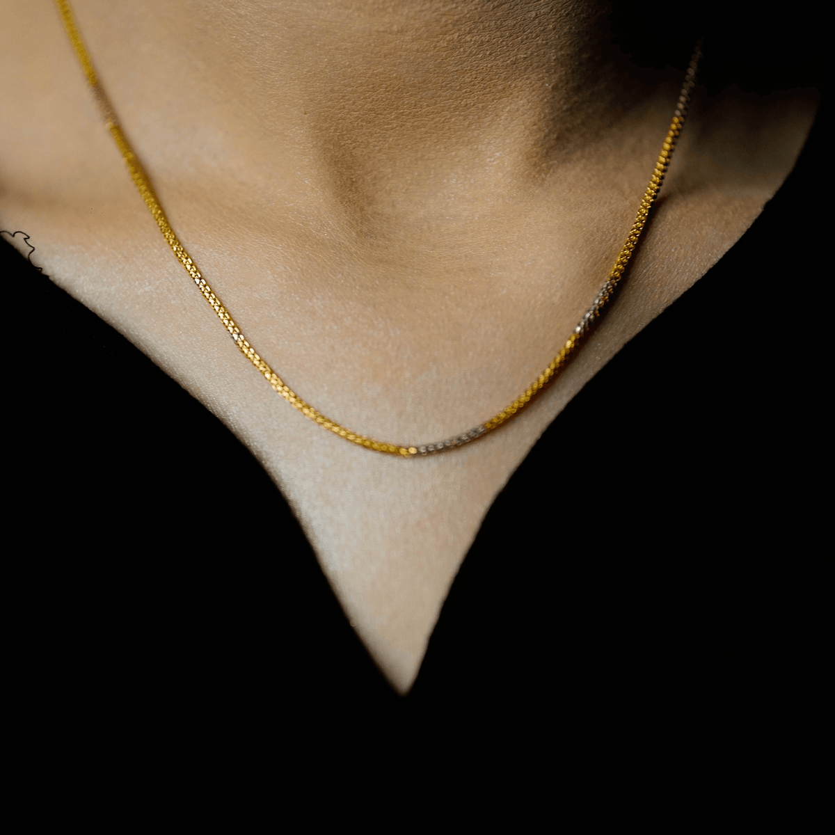 Dual Shade Gold Chain – AlShaikh Jewellers
