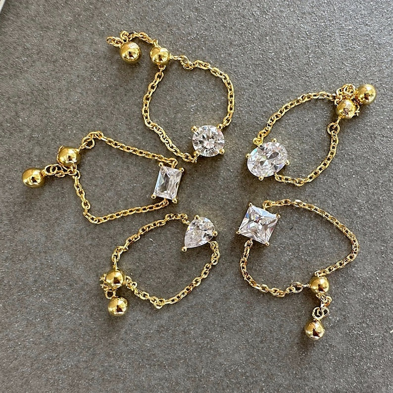 Adjustable Silver Chain Ring price in Pakistan – AlShaikh Jewellers